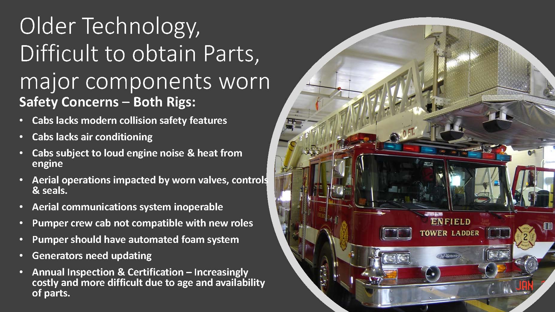 Proposed New Apparatus – 2019 – Enfield Fire District 1