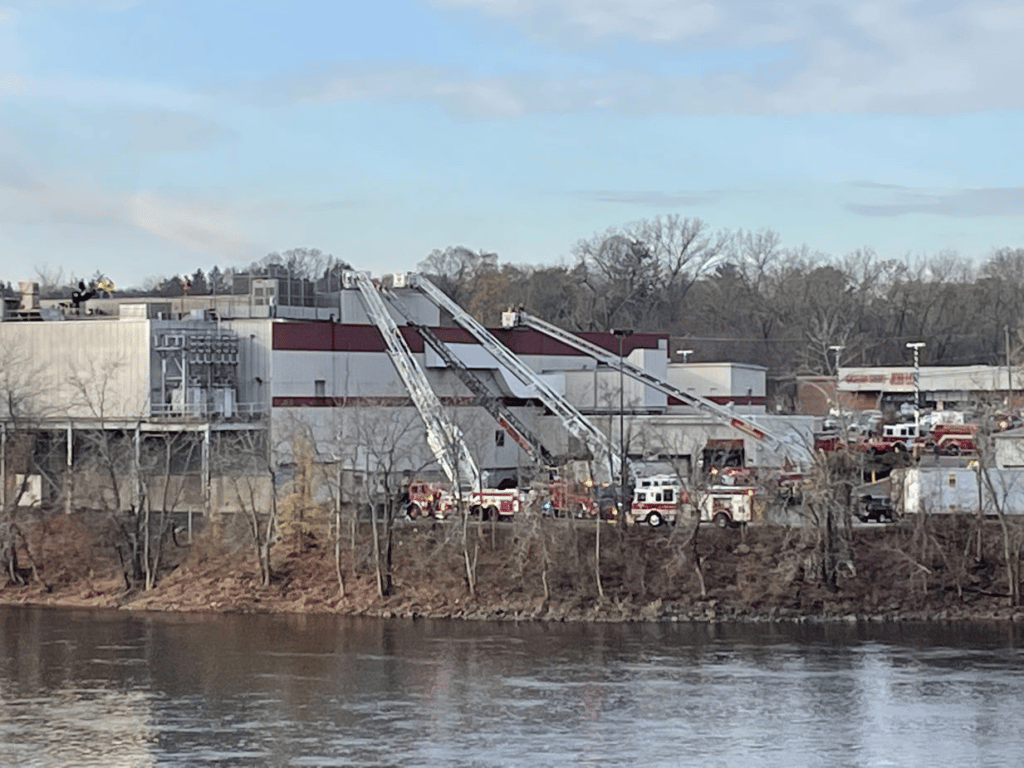 Enfield Fire District No.1 Responds to Fire at Ahlstrom Company ...